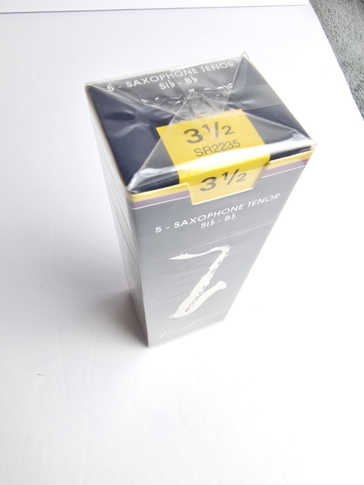 Vandoren Blue Box 3.5 Tenor Saxophone Reeds (Box Of 5) Sealed | eBay