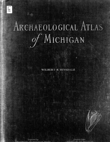 Archaeological Atlas of Michigan | eBay