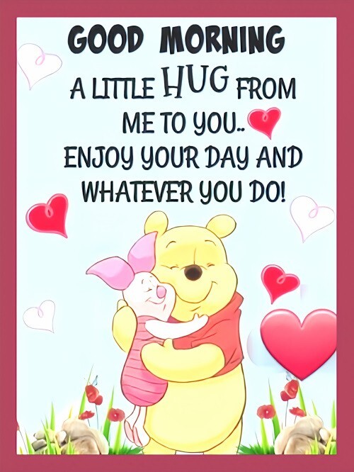Good Morning Love Hug Images