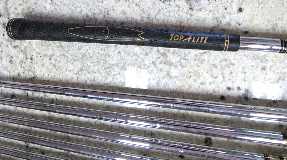 Right Handed Top Flite Tour Titan Steel 3-9 Iron Set Steel STIFF Flex ...