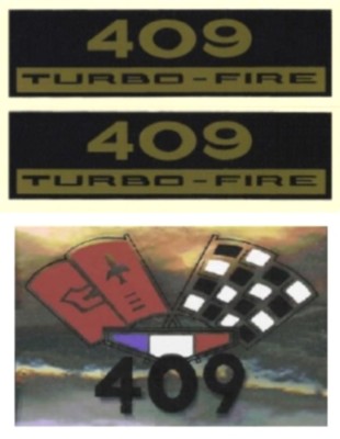 Chevrolet 409 Big Block Decal Kit | eBay