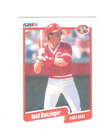 Todd Benzinger Cincinnati Reds 1B #413 Fleer 1990 Baseball Card | eBay