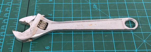 Vintage CRESCENT TOOL Co. 10" Inch Adjustable Wrench Jamestown NY USA ...