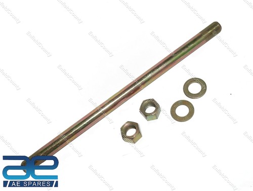 For Royal Enfield Bullet Foundation Rear Suspension Axle & Nut ECs ...
