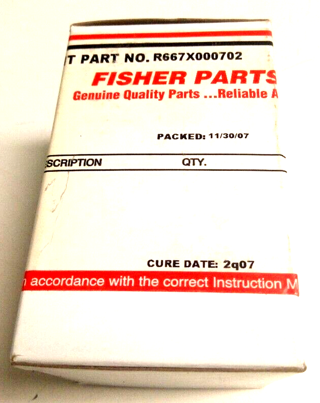 Fisher Controls R667X000702 O-Ring Replacement Kit For Type 667 ...