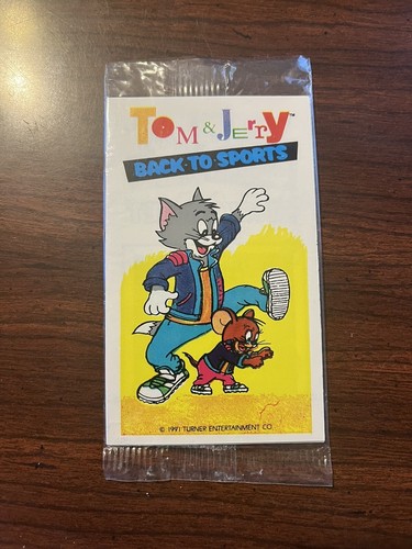 Vintage 1991 Tom & Jerry Sticker Set Collectible Memorabilia Turner ...