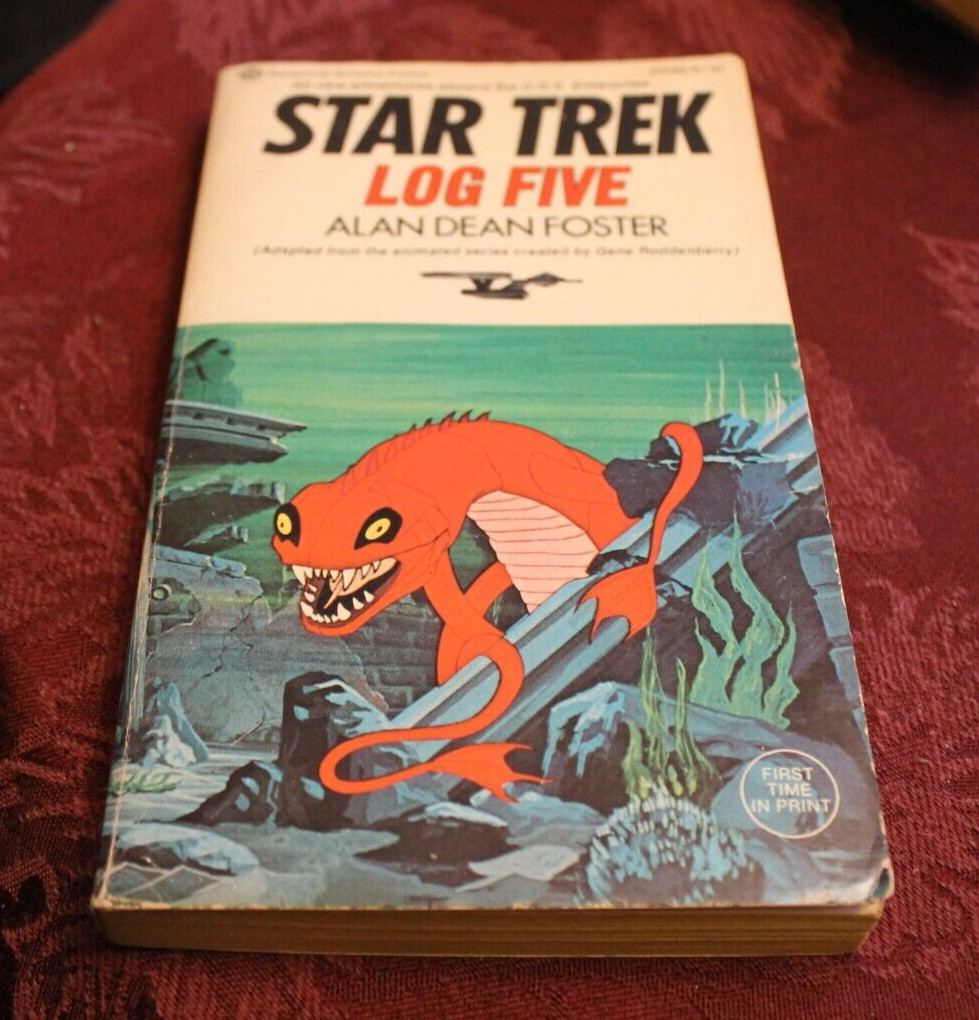 Star Trek Log Five ~ Alan Dean Foster ~ 1975 Ballantine PB 2PR | eBay