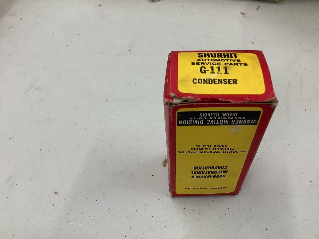 1950-51 LINCOLN & 1959-60 EDSEL DISTRIBUTOR CONDENSER- NORS SHURHIT G ...