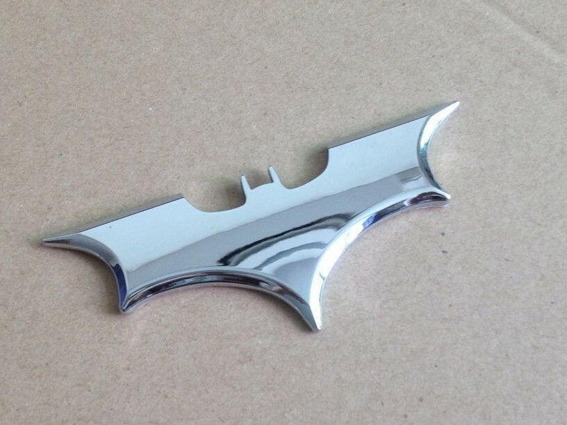 Chrome Metal Batman Dark Knight Mask Car Motorcycle Emblems Badge Decal ...