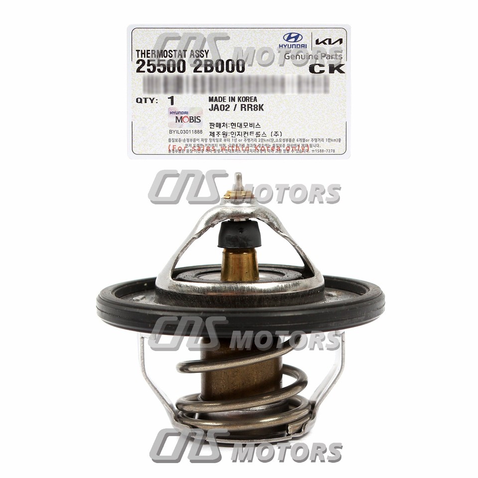 ⭐GENUINE⭐ Coolant Thermostat for 2010-2024 Hyundai Kia 1.6L OEM ...