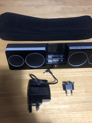 Logitech Pure-fi Anywhere 2 Speaker System, black. i pod ,i phone, dock ...
