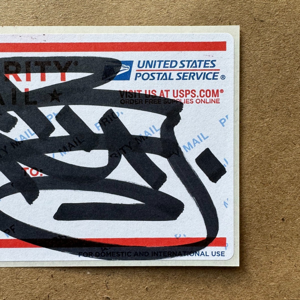 Usps Priority Mail Sticker