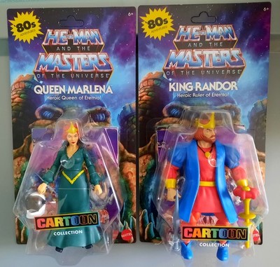 Masters of the Universe MOTU Queen Marlena & King Randor NEW Cartoon ...