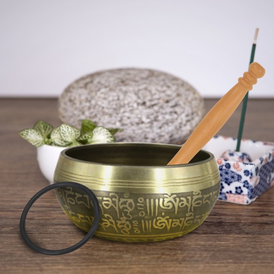 Singing Bowl Set Professional Sound Mallet Mallets Percussion Sticks ...