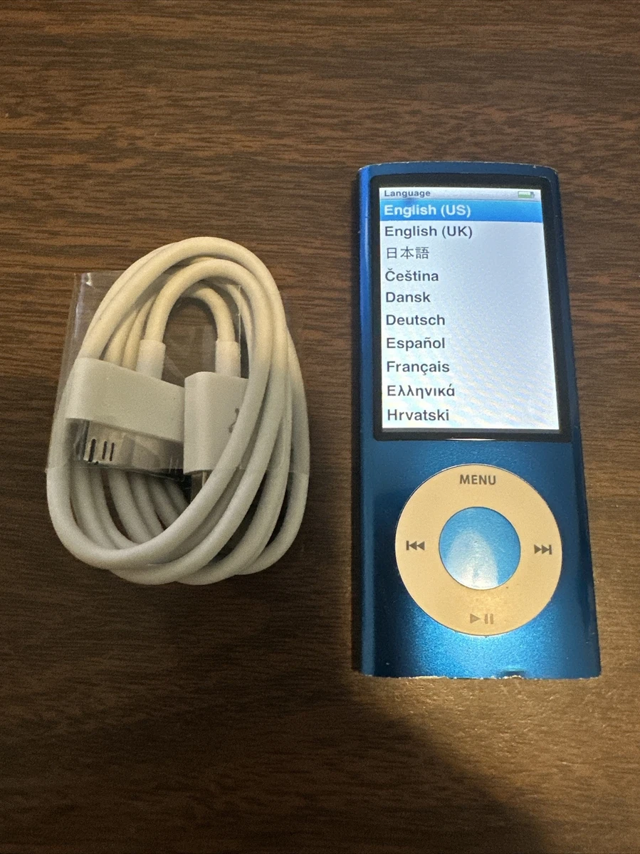Ipod Nano 5th Generation Blue