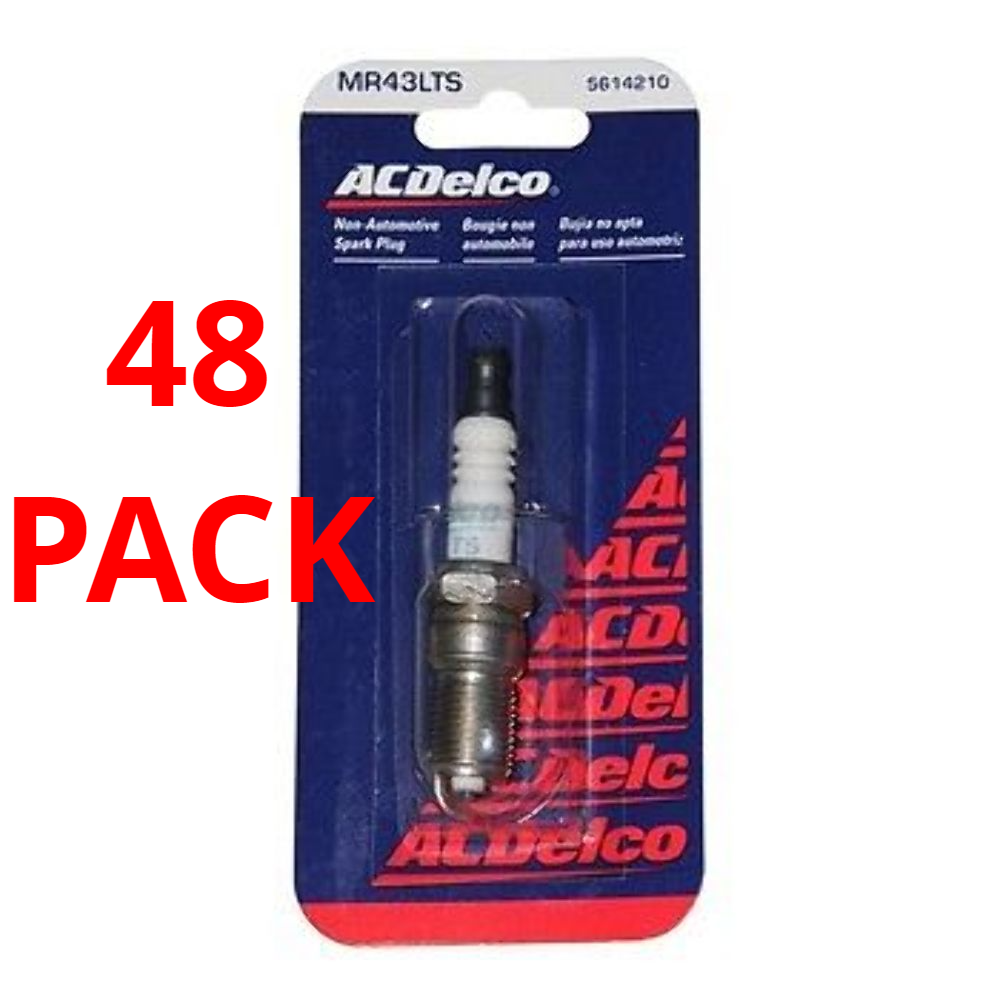 48 Spark Plug AC Delco MR43LTS Mercruiser 2.5-8.2L OMC GM 862029 ...