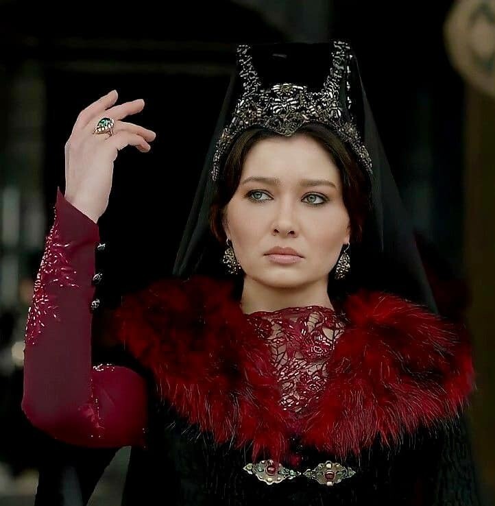 OTTOMAN HURREM & KOSEM SULTAN RING FOR WOMEN EMERALD ZIRCON SILVER BEST ...