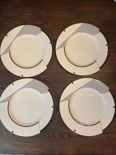 Christopher Stuart Optima Fine China HK200 Angles Set Of 4 Dinner ...