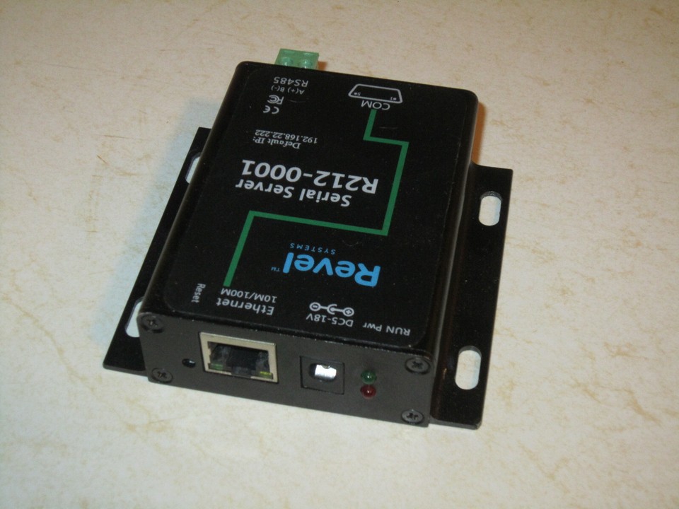 Revel System Serial Server R212-0001 - seems very Macintos/Apple/iOS ...