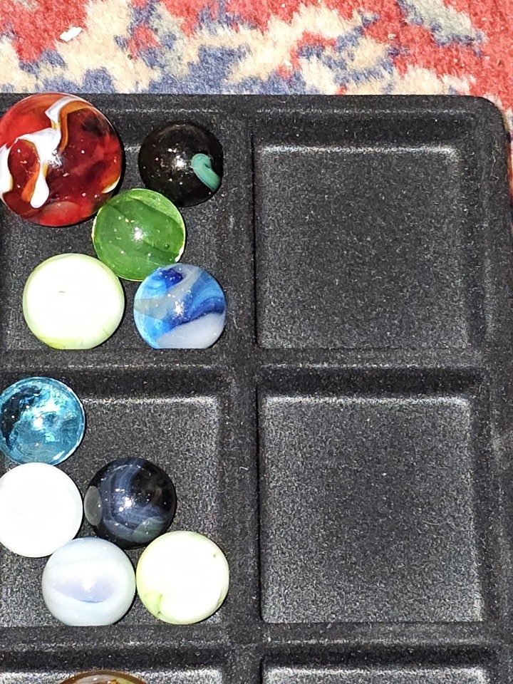 old estate marbles COLORFUL lot of AWESOME vintage Marbles Sold As ...