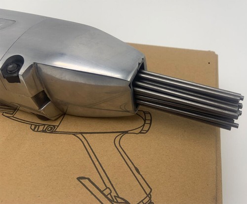 Pneumatic Needle Scaler Rust Cleaning Air Jet Chisel Needle Derusting ...