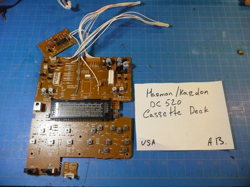 Harman/Kardon DC520 Cassette Deck Replacement Parts Display Cir Board ...