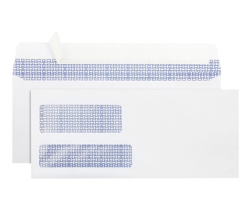 #9 Double Window Security Envelopes, No.9 Double Window Business ...