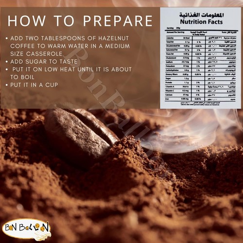Abu Auf Coffee With Hazelnut Flavored 100g | eBay