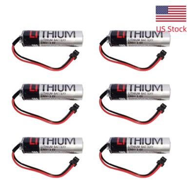 6pcs 2400mah Toshiba ER6V/3.6V ER6VC119A ER6VC119B Battery For ...