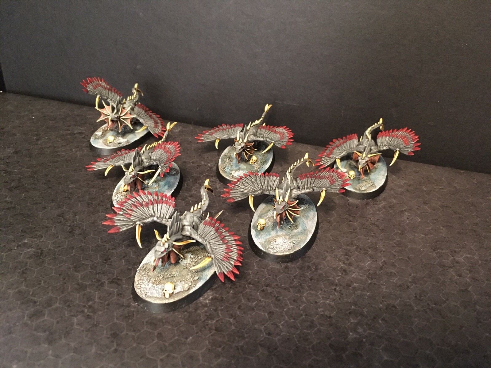 12 Chaos Beasts Furies Raptoryx WARCRY Painted COMMISSION AOS Sigmar ...