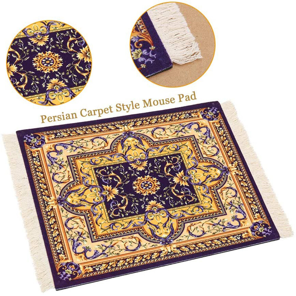 Rug Mouse Pad Oriental Persian Carpet Mouse Mat Computer Mousepad 2BB ...