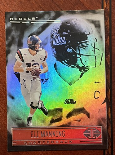ELI MANNING 2022 Panini Chronicles Draft Picks Illusions #3 - NY Giants ...