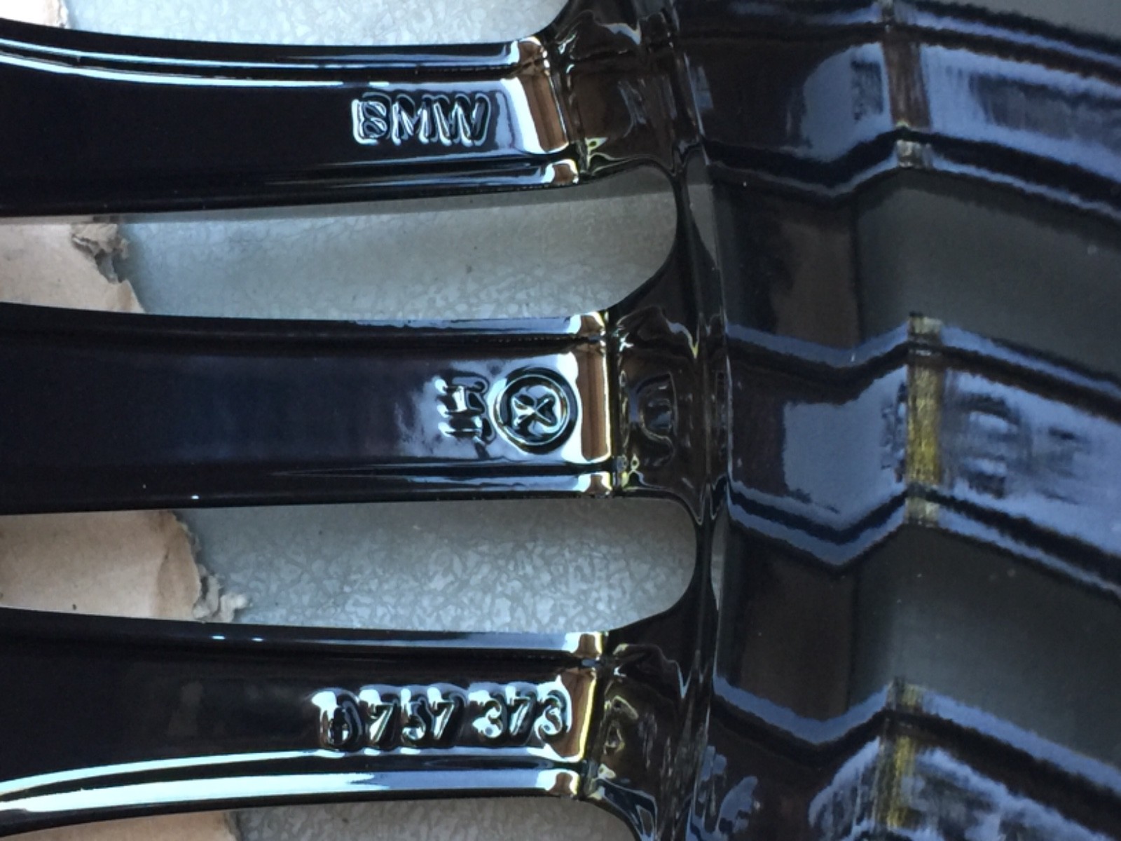 19" NEW "BLACK" BMW E65 E66 7-SERIES 745 750 760 OEM FACTORY ORIGINAL ...