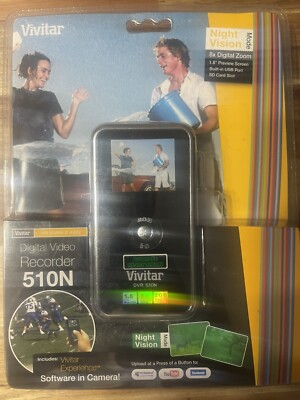 NIGHT VISION Handheld Portable DVR New Old Stock VIVITAR 510N DVR | eBay