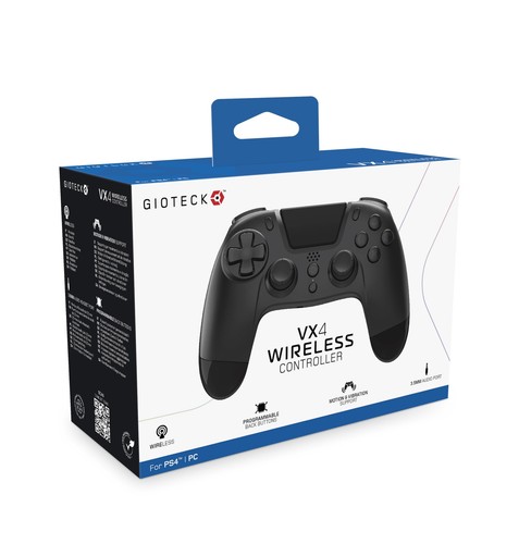 Gioteck VX4 Controller wireless per PlayStation 4 (PS4) - N (Sony ...