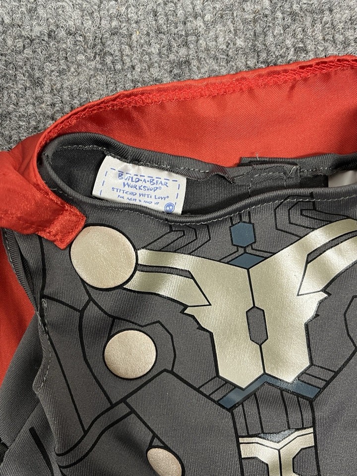 Build a Bear Thor The Dark World Marvel Outfit Clothes Costume | eBay