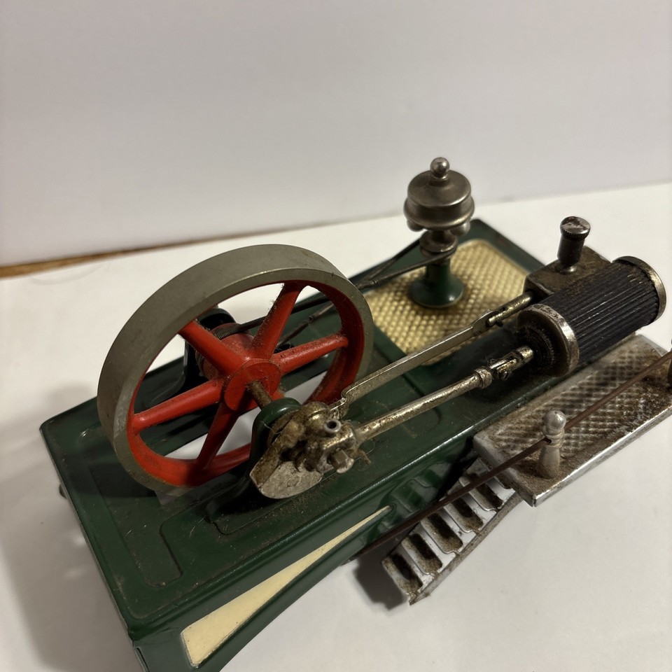 Vintage Fleischmann Wilesco ? Metal Toy Steam Engine Model 7" L | eBay