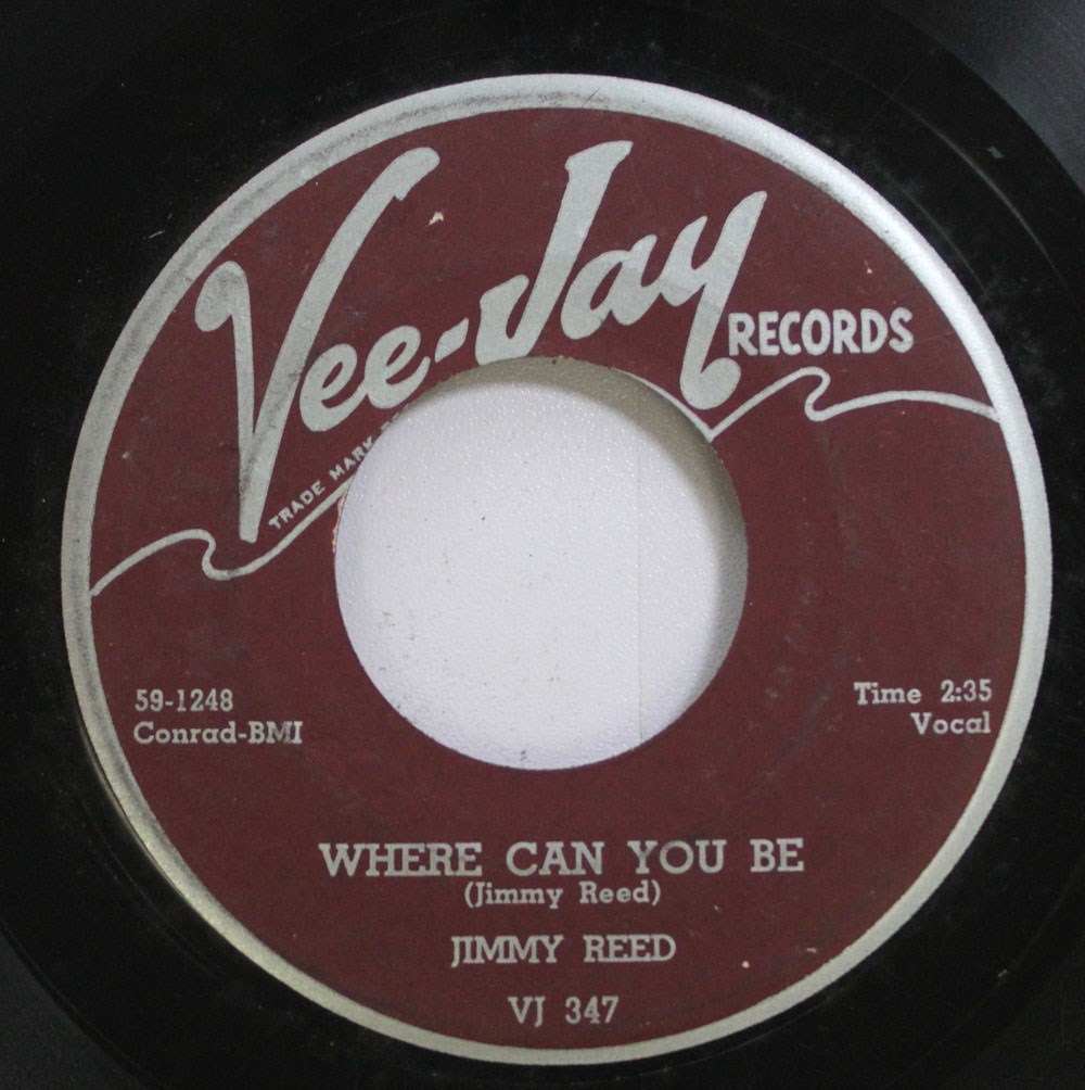 Hear! Blues 45 Jimmy Reed - Found Love / Where Can You Be On Vee-Jay | eBay