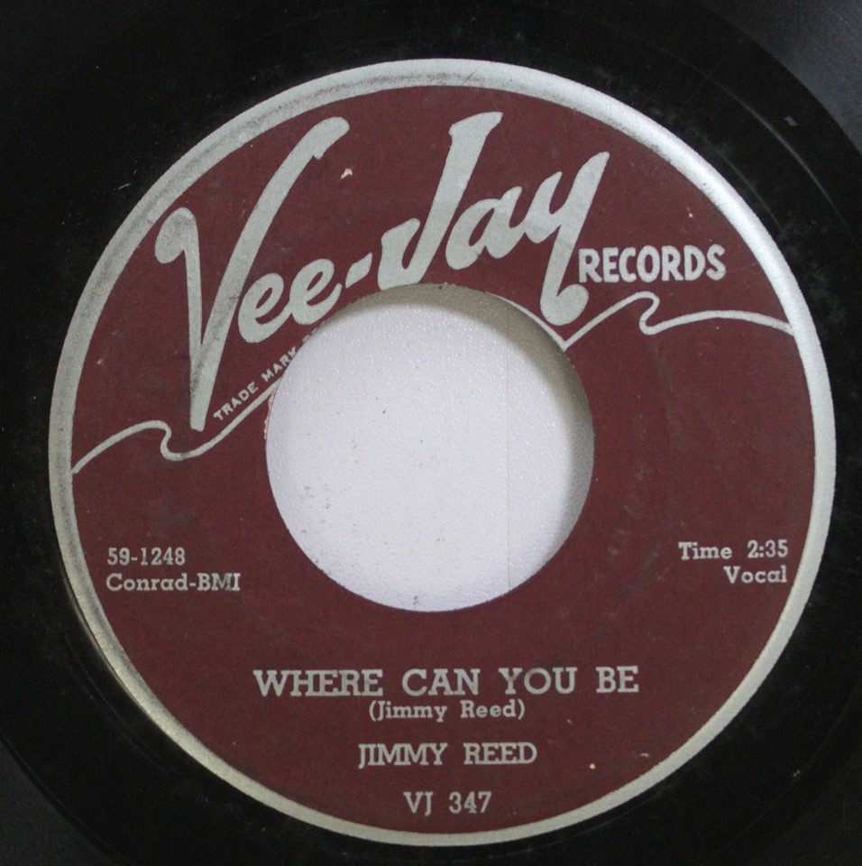 Hear! Blues 45 Jimmy Reed - Found Love / Where Can You Be On Vee-Jay | eBay