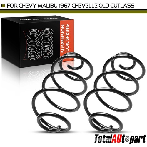 2x Coil Springs for Chevrolet Chevelle Malibu Pontiac Rear Driver ...