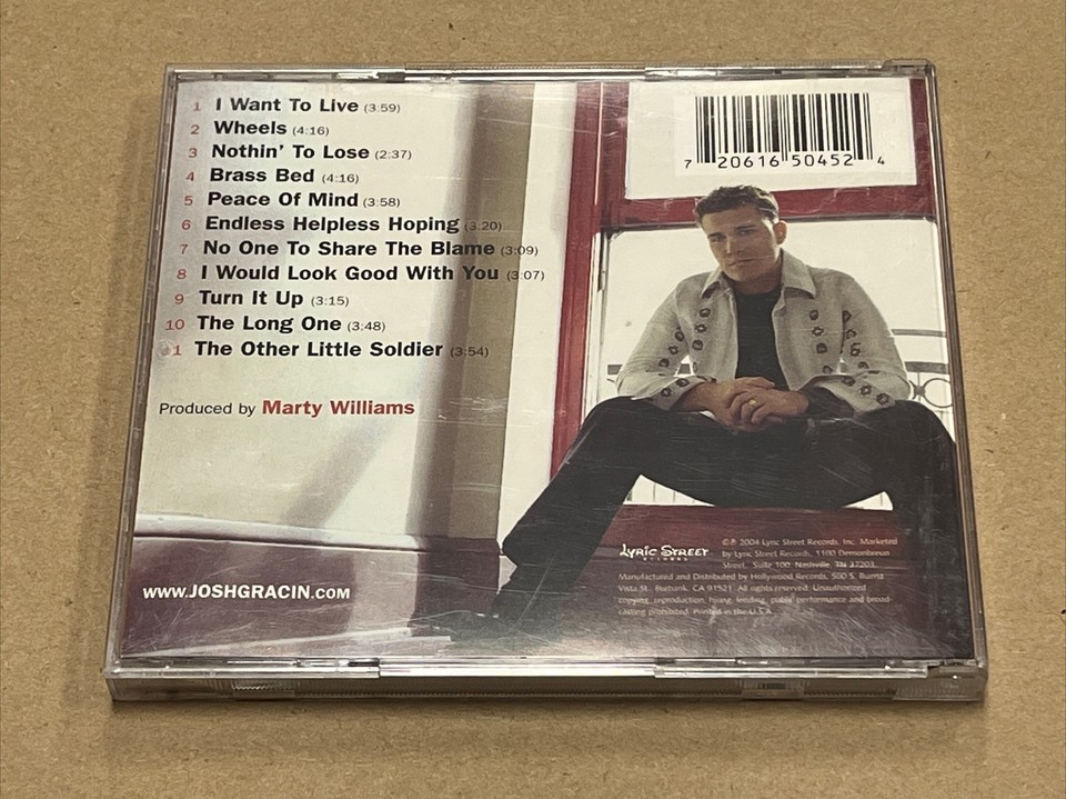 Josh Gracin by Josh Gracin (CD, Jun-2004, Hollywood) 720616504524| eBay