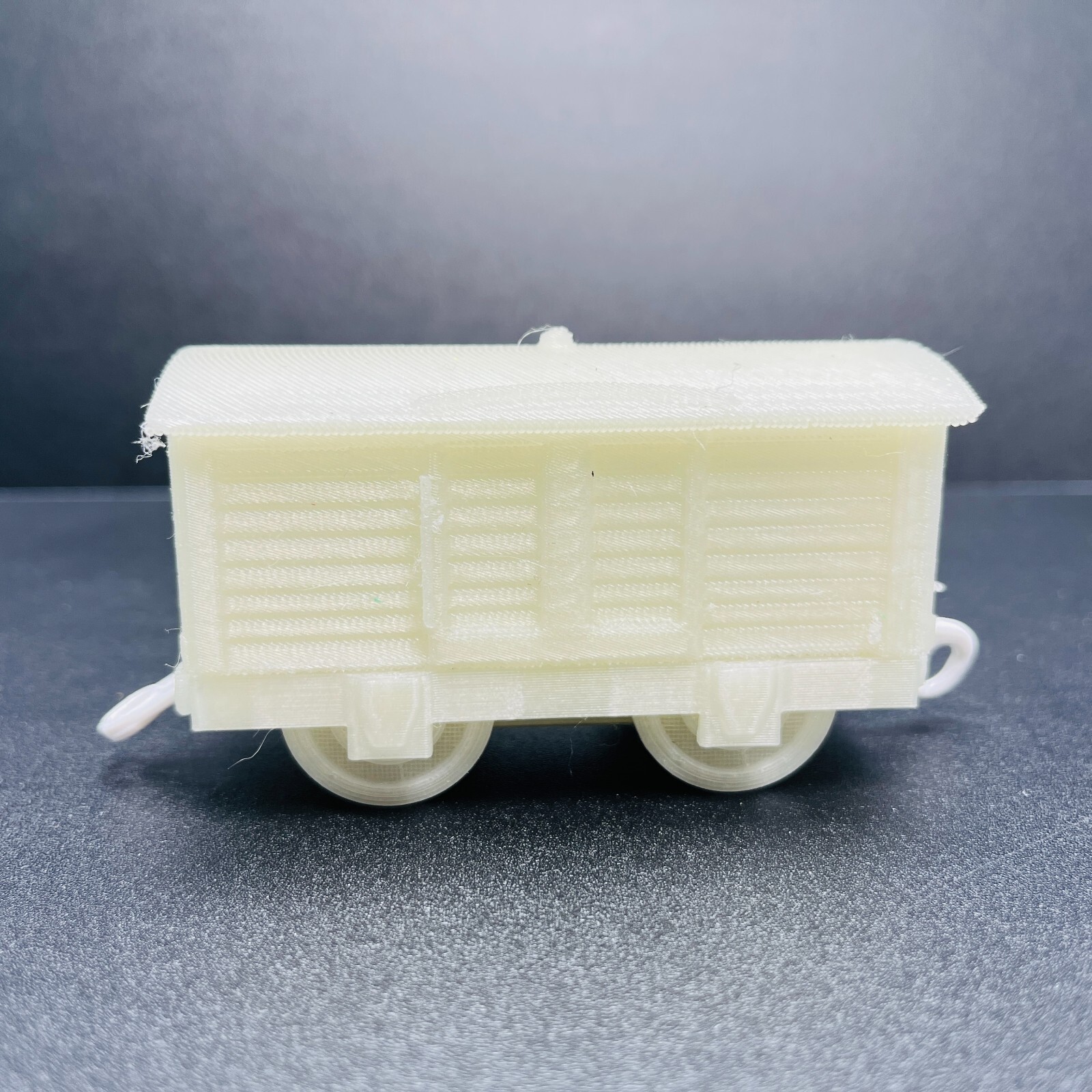 Thomas & Friends Trackmaster CUSTOM Green Glow In Dark Box Car Train ...