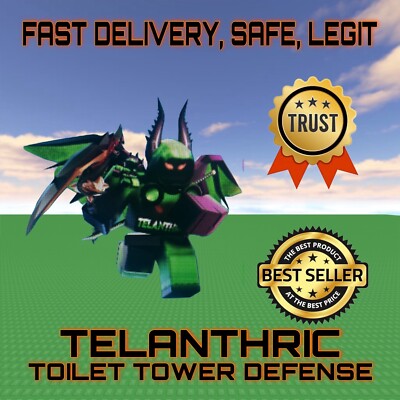 Telanthric | Toilet Tower Defense | TTD | Cheapest and Fast | eBay
