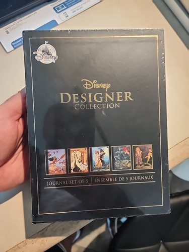 Disney Store Journal Set Fairytale Designer Collection Ariel Rapunzel ...