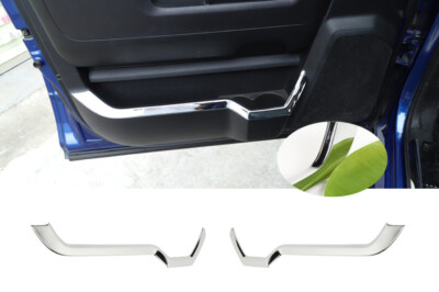 Interior Front Door Storage Box Cover Trim Strips For Dodge RAM 2010 ...