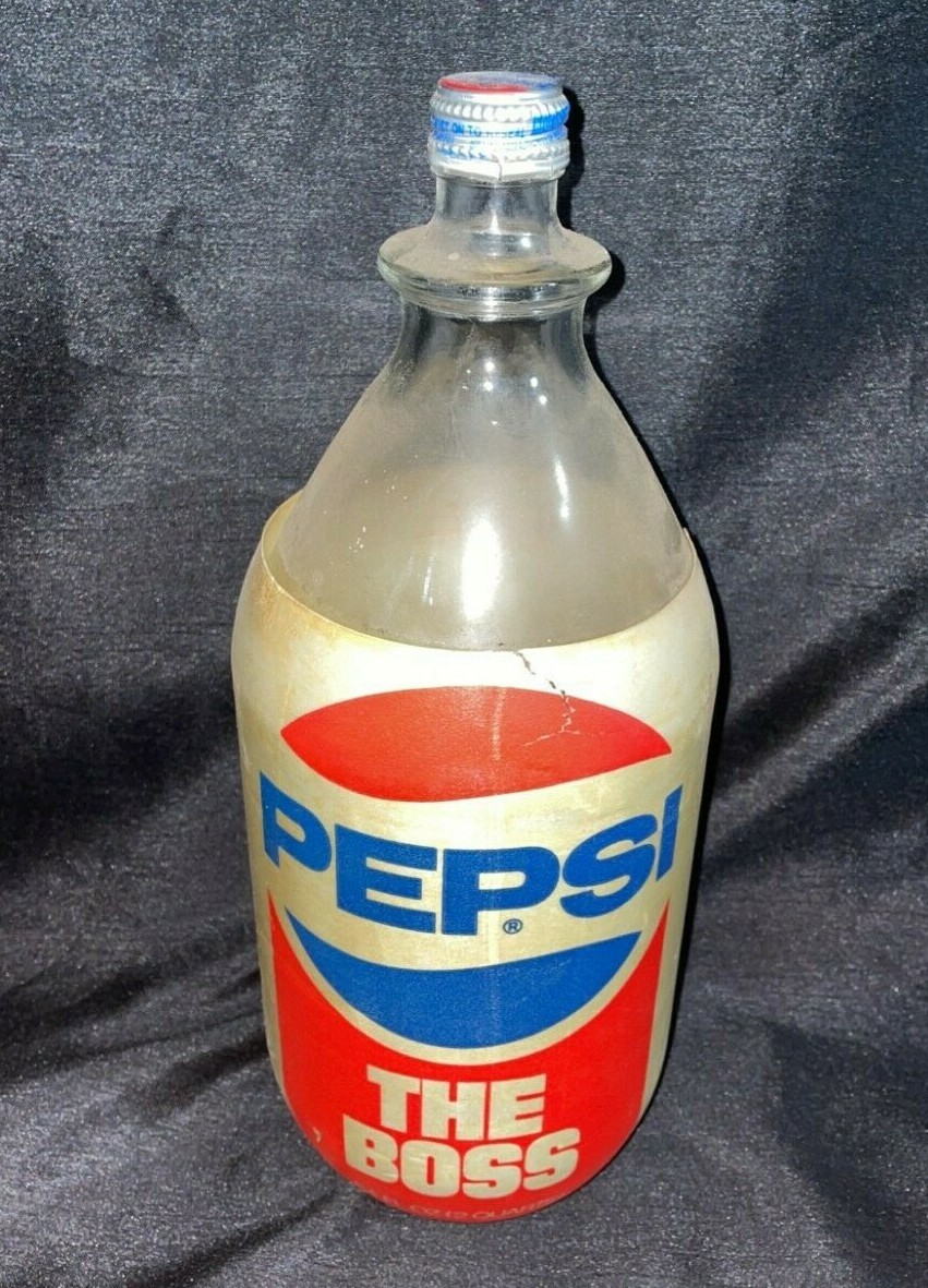 Old Pepsi Plastic Bottles