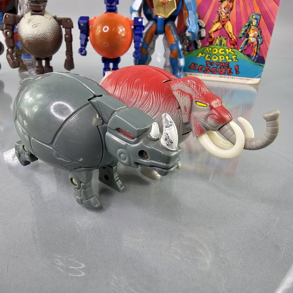 Vintage Meteorbs Rokkon Stonedar COMPLETE SET Masters of the Universe ...
