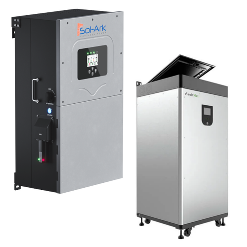 Fortress Power eVault Max 48V 18.5kWh Battery and Sol-Ark 15K Hybrid ...