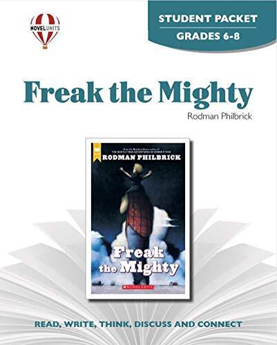 FREAK THE MIGHTY - STUDENT PACKET BY NOVEL UNITS **BRAND NEW ...