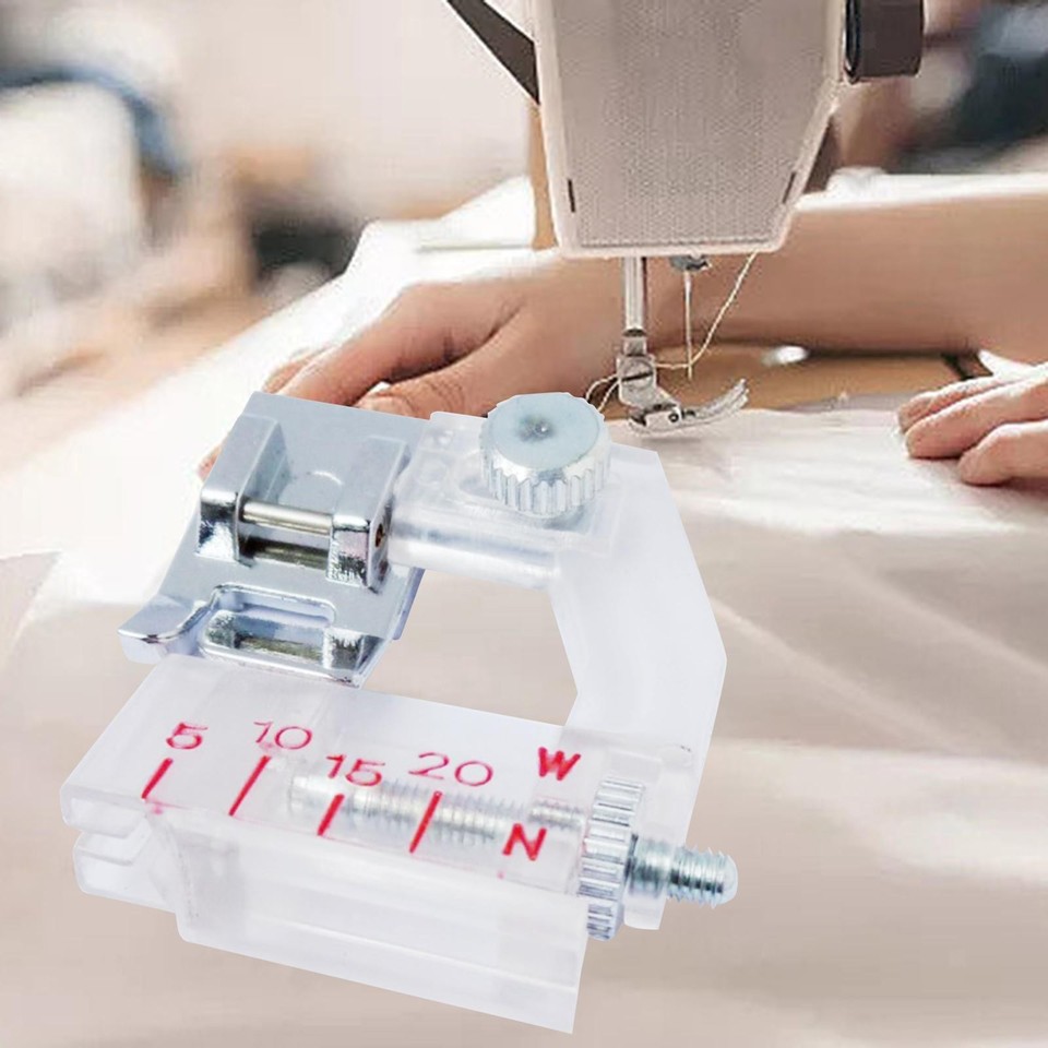 Electric Sewing Machine Presser Foot Adjustable Bias Binder Foot for ...